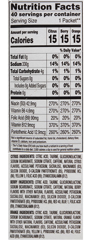 Variety Pack Energy Stix - 4C Foods