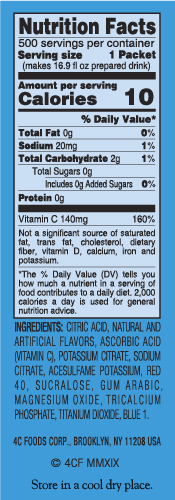 Fruit Punch Stix - 4C Foods