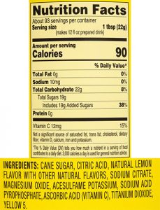 Lemonade Mix - 4C Foods