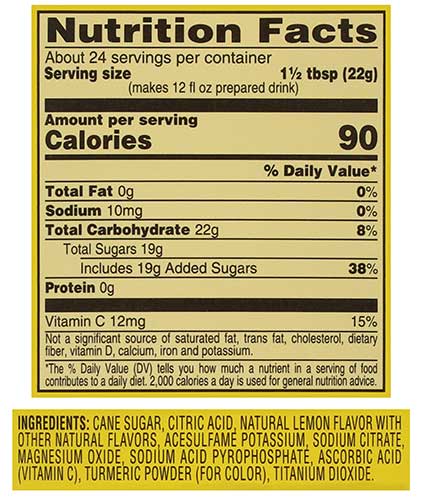 Lemonade Mix - 4C Foods