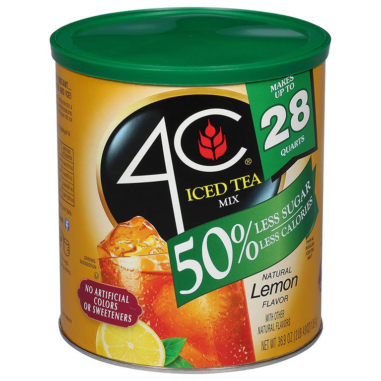 Reduced Sugar Lemon Iced Tea - 4C Foods